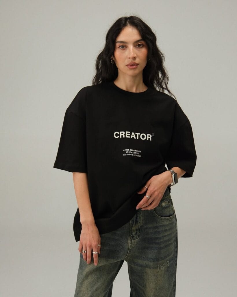 Creator Oversized T-Shirt | 240GSM Cotton, Trendy Design
