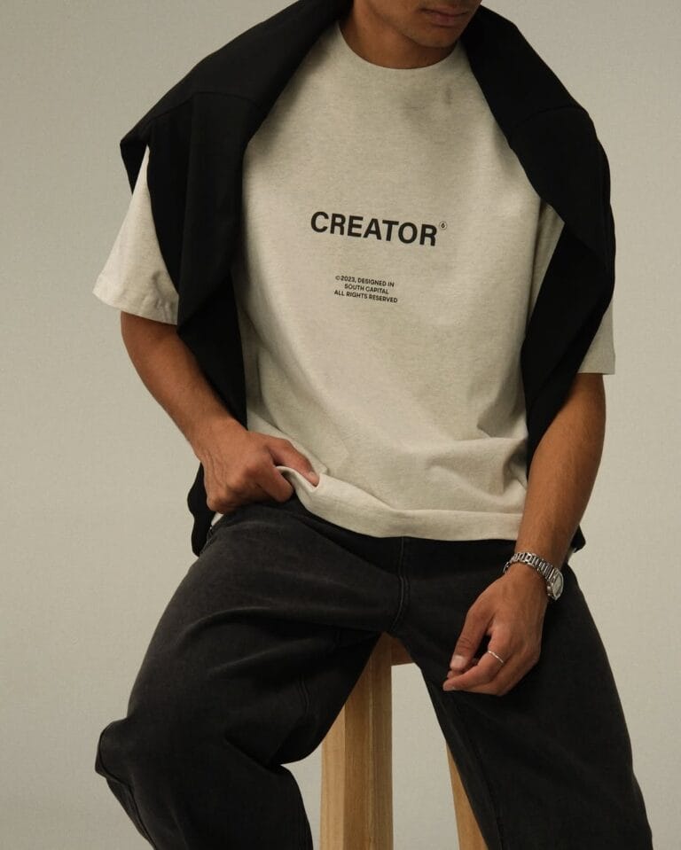 Creator Oversized T-Shirt | Premium Cotton, Trendy Design